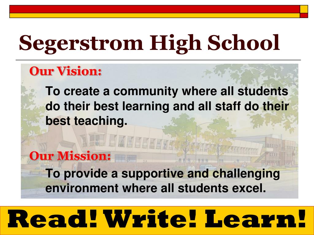 PPT - Segerstrom High School A Fundamental School Dr. Amy Avina ...