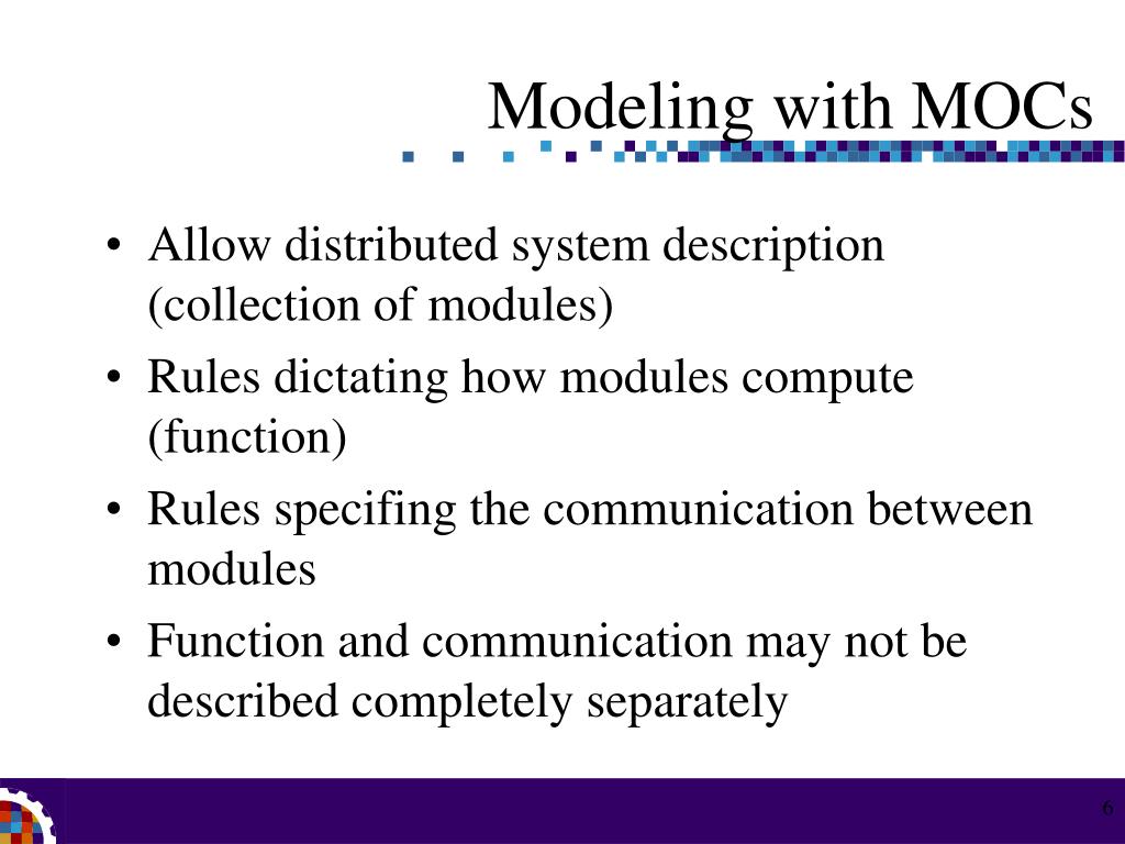 Ppt System Modeling Models Of Computation System Specification Languages Alexandru Andrei 0271