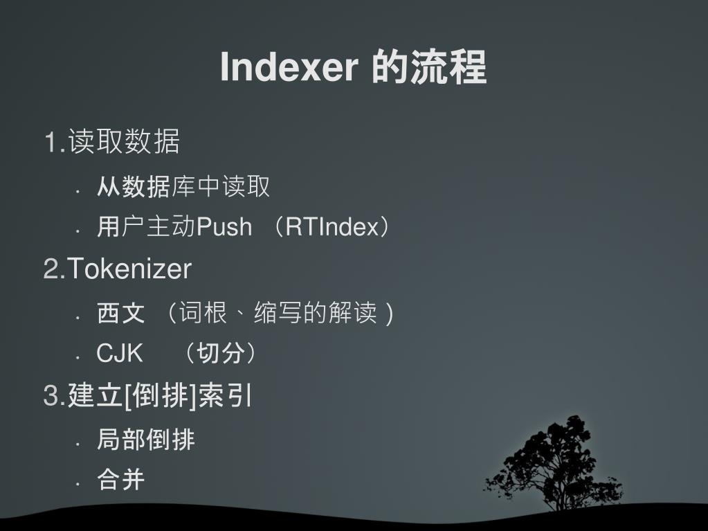 PPT - Coreseek/Sphinx 全文检索实践指南 PowerPoint Presentation - ID:4005742