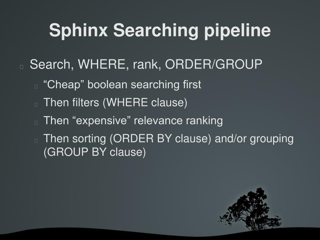 PPT - Coreseek/Sphinx 全文检索实践指南 PowerPoint Presentation - ID:4005742