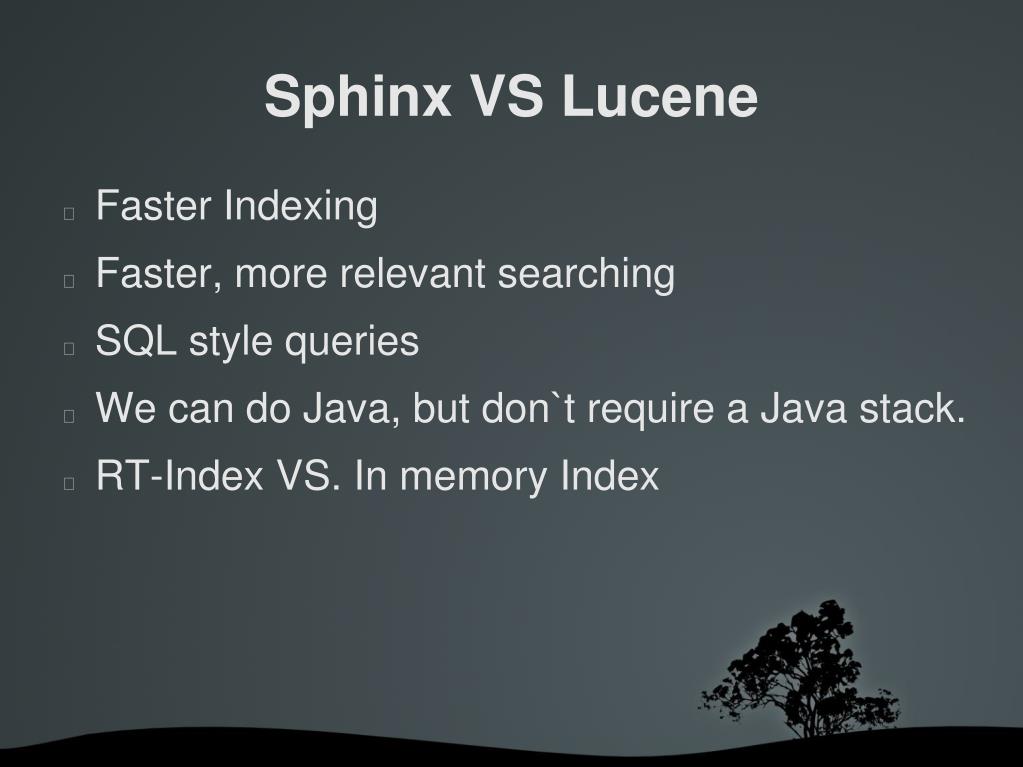 PPT - Coreseek/Sphinx 全文检索实践指南 PowerPoint Presentation - ID:4005742