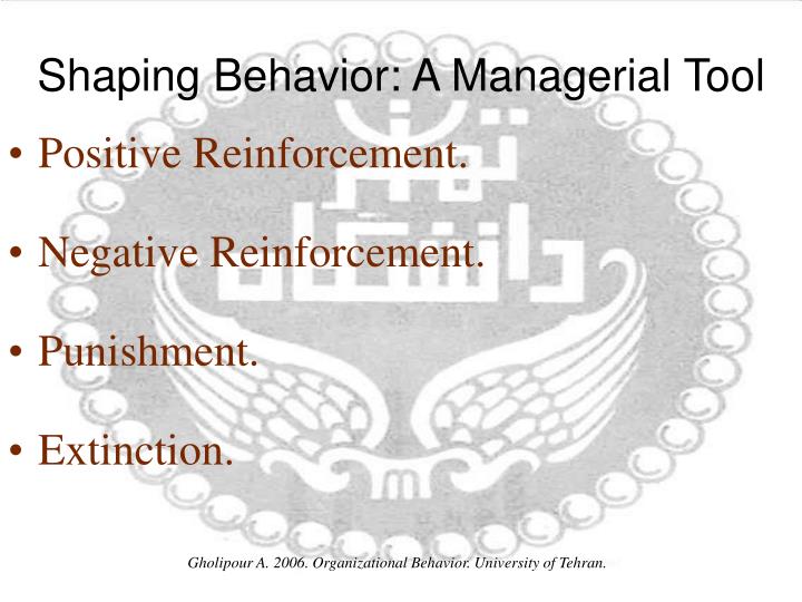 PPT - Organizational Behavior: Learning and Behavior Modification ...
