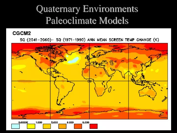 PPT - Quaternary Environments Paleoclimate Models PowerPoint ...