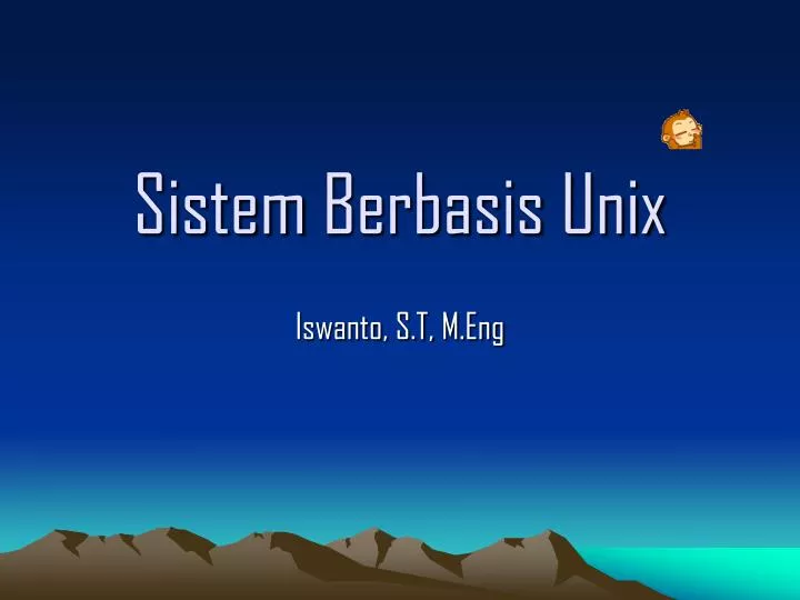 PPT - Sistem Berbasis Unix PowerPoint Presentation, free download - ID ...
