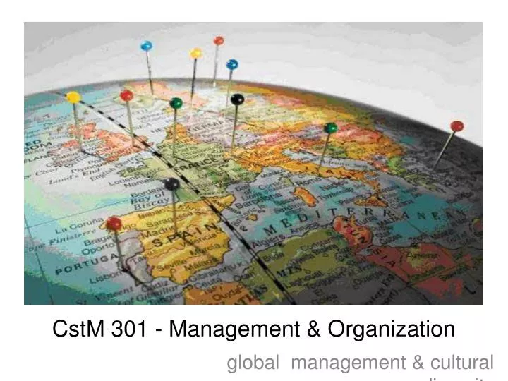 PPT - CstM 301 - Management & Organization PowerPoint Presentation - ID ...