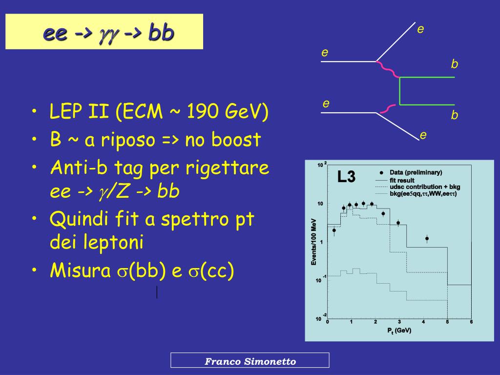 PPT - Produzione di beauty in collisori ee PowerPoint Presentation ...
