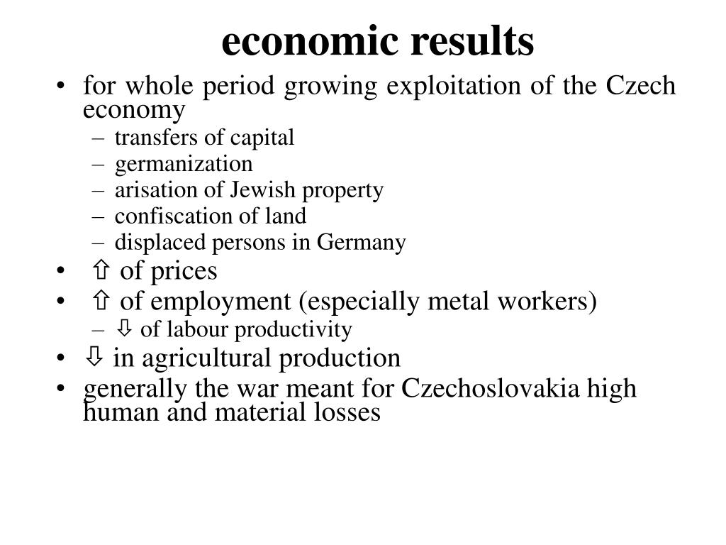 PPT - Economic history of Czechoslovakia ( 1918 - 1989) PowerPoint ...