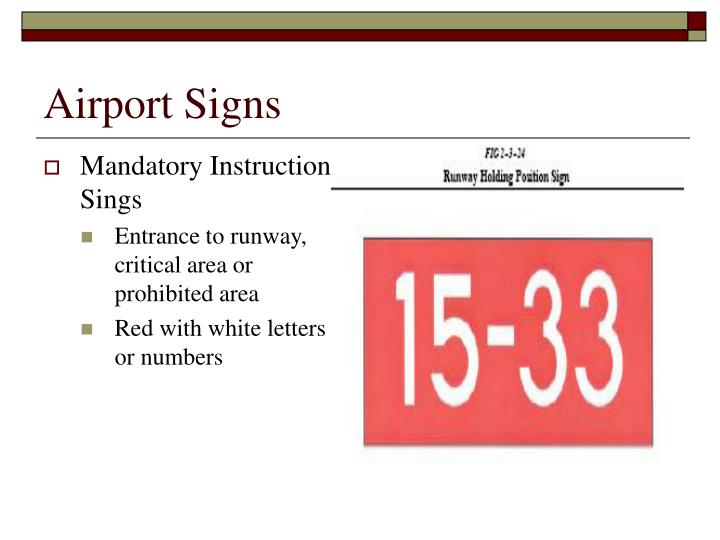 PPT - Airport Operations and Markings PowerPoint Presentation - ID:4008574