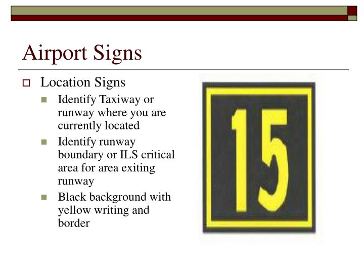PPT - Airport Operations and Markings PowerPoint Presentation - ID:4008574