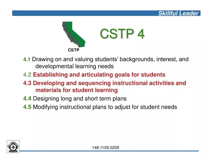 PPT - CSTP 4 PowerPoint Presentation, free download - ID:4008675