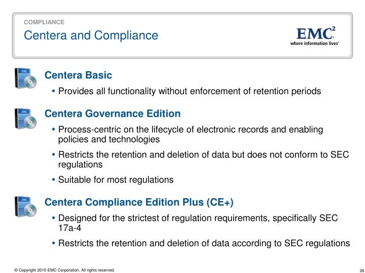 PPT - EMC Centera Technical Review PowerPoint Presentation - ID:4009581