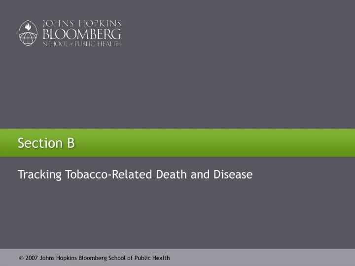 PPT - Section B PowerPoint Presentation, free download - ID:4009752