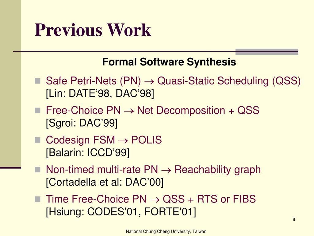 Ppt Time Memory Scheduling And Code Generation Of Real Time Embedded Software Powerpoint 1909