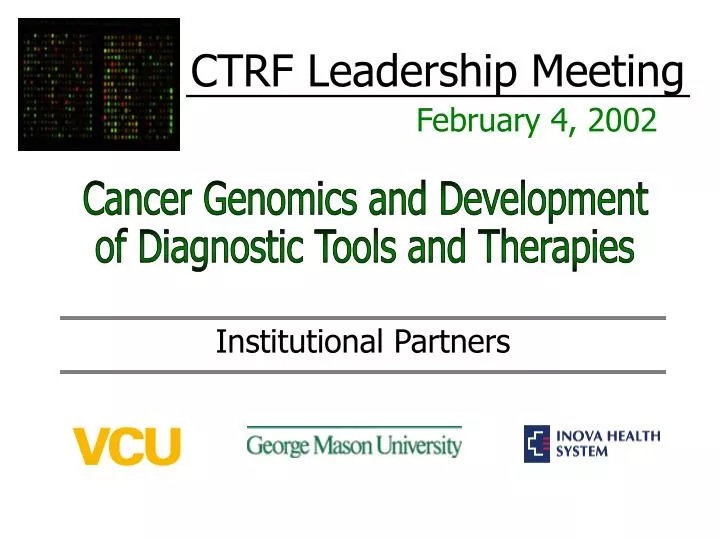 PPT - CTRF Leadership Meeting PowerPoint Presentation, free download ...