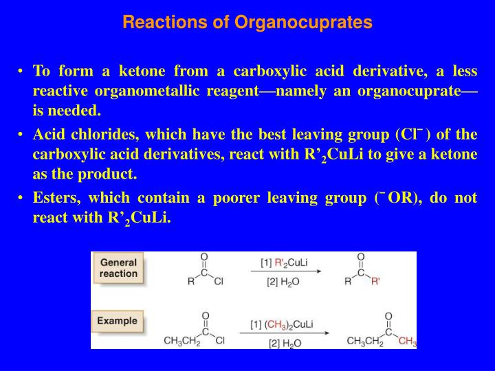 PPT - Organocopper Reagents PowerPoint Presentation - ID:4011671