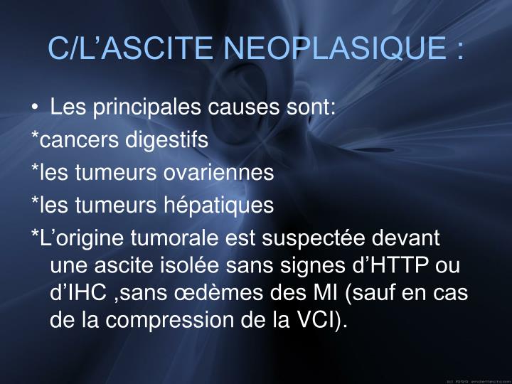 PPT - L’Ascite PowerPoint Presentation - ID:4011803