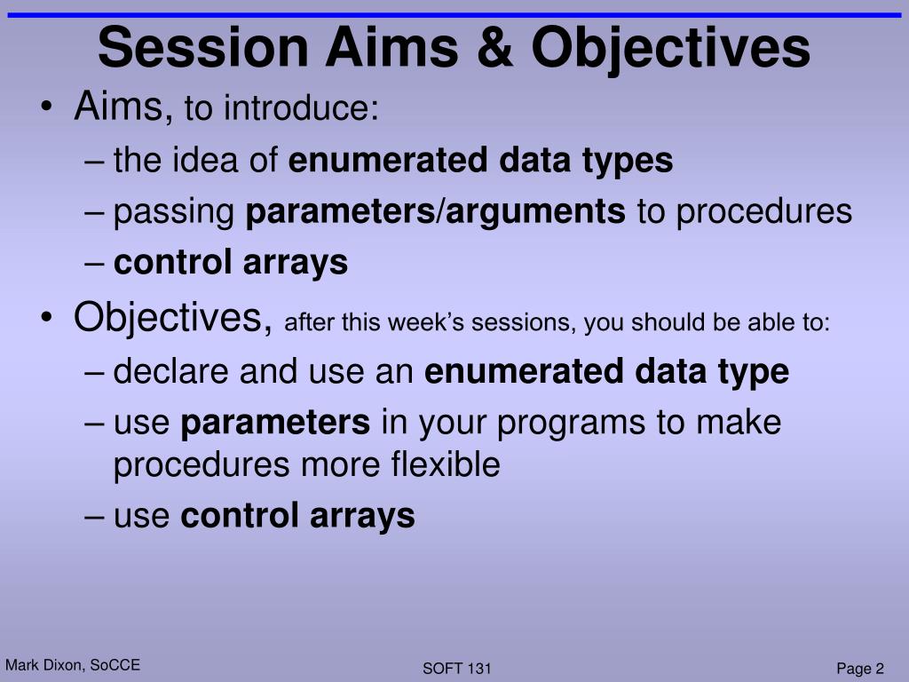 Ppt 10 Enumerated Data Types And Procedure Parameters Powerpoint Presentation Id4012064