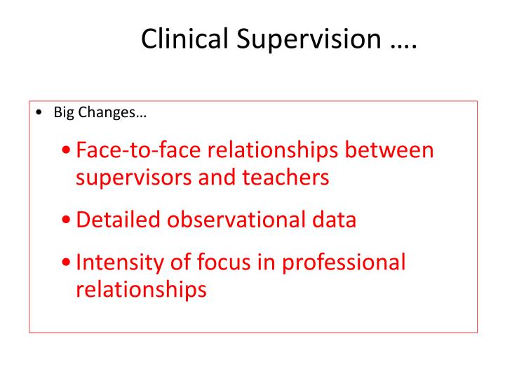 PPT - Clinical Supervision PowerPoint Presentation - ID:4012217