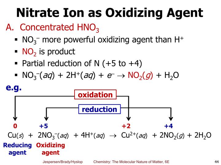 PPT - Chapter 6: Oxidation-Reduction Reactions PowerPoint Presentation ...
