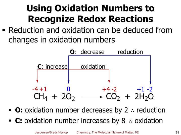 PPT - Chapter 6: Oxidation-Reduction Reactions PowerPoint Presentation ...