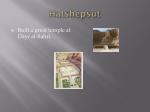 PPT - The Ancient Egyptian Pharaohs PowerPoint Presentation - ID:4013515