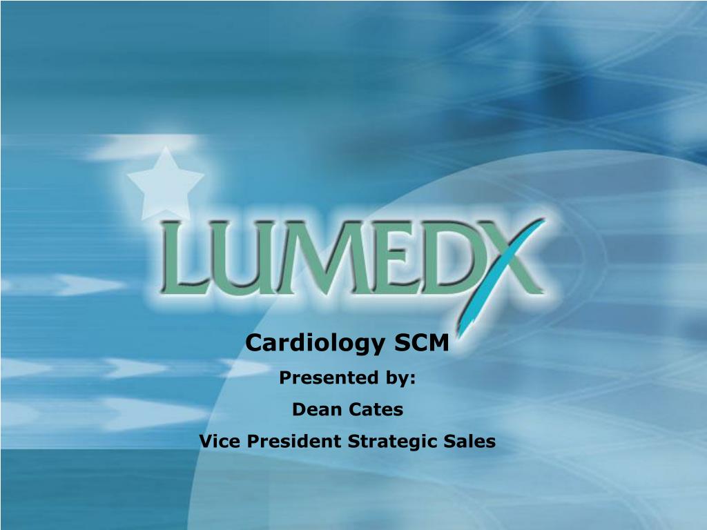 PPT - Optimize Cardiology Supply Chain Management with Lumedx Solutions ...