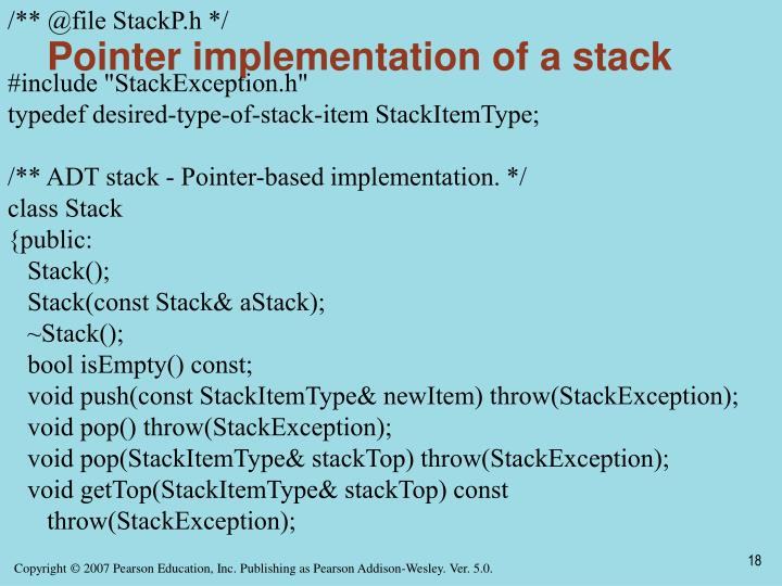 PPT - Chapter 6: Stacks PowerPoint Presentation - ID:4016559