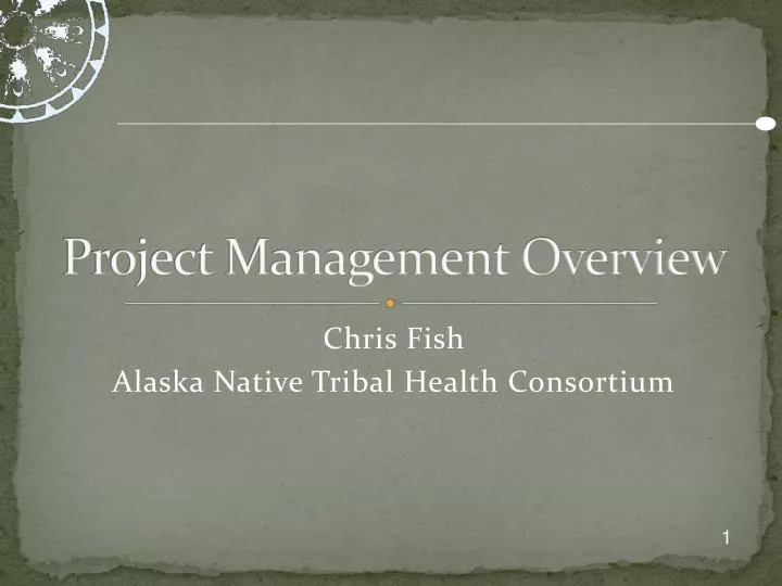 PPT - Project Management Overview PowerPoint Presentation, free ...