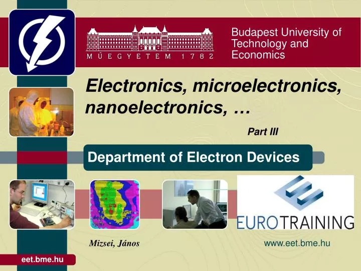PPT - Electronics, microelectronics, nanoelectronics, … Part III PowerPoint Presentation - ID ...
