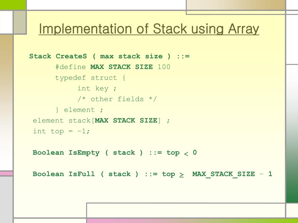 Ppt Data Structures Second Part Lecture 3 Array Linked List Stack And Queue Powerpoint