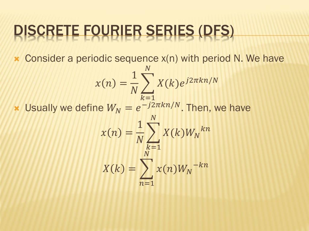 PPT - Discrete-time Signal Processing Lecture 8 (DFT) PowerPoint ... PPT - Discrete-time Signal Processing Lecture 8 (DFT) PowerPoint ...