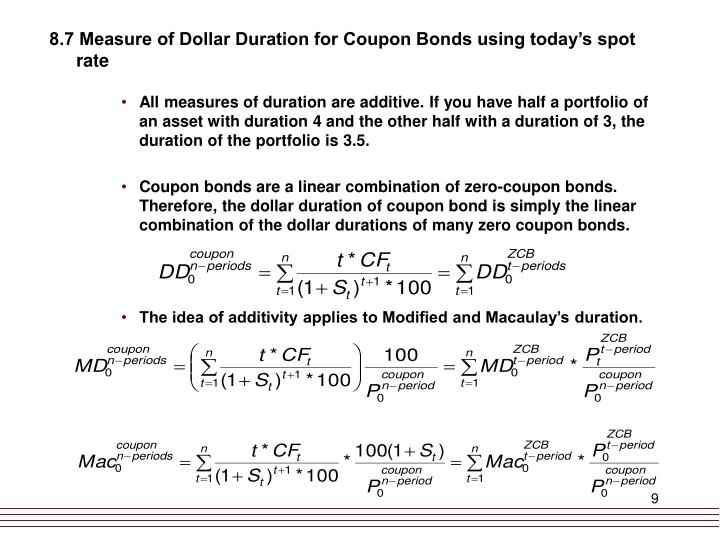 PPT - 8. Measuring Interest Rate Risk-- Duration and Convexity ...