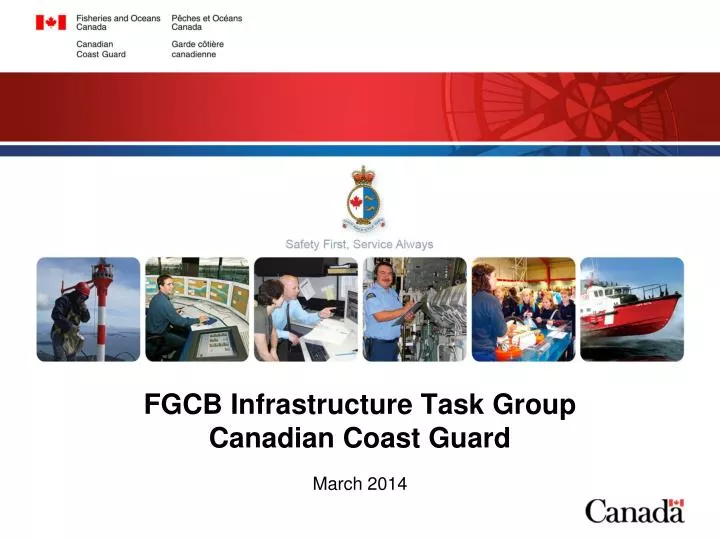 PPT - FGCB Infrastructure Task Group Canadian Coast Guard PowerPoint ...