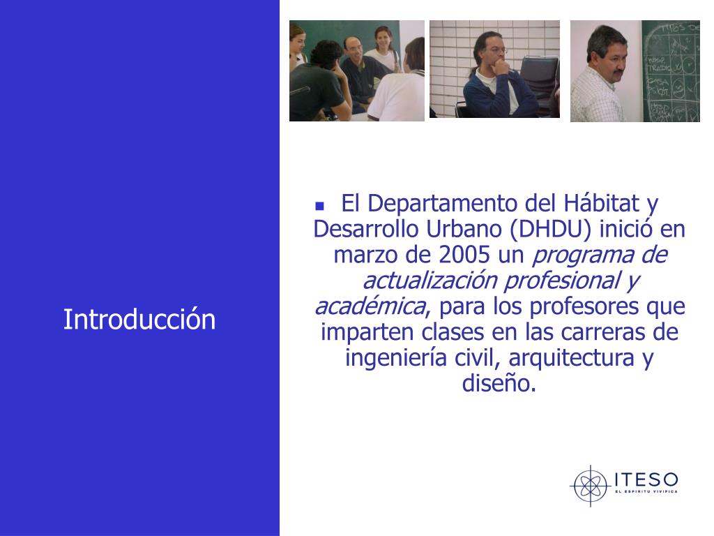 PPT - Programa de Actualización Profesional y Académica para Profesores ...