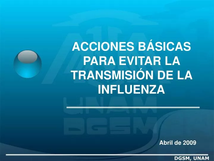 PPT - DGSM, UNAM PowerPoint Presentation, free download - ID:4023791