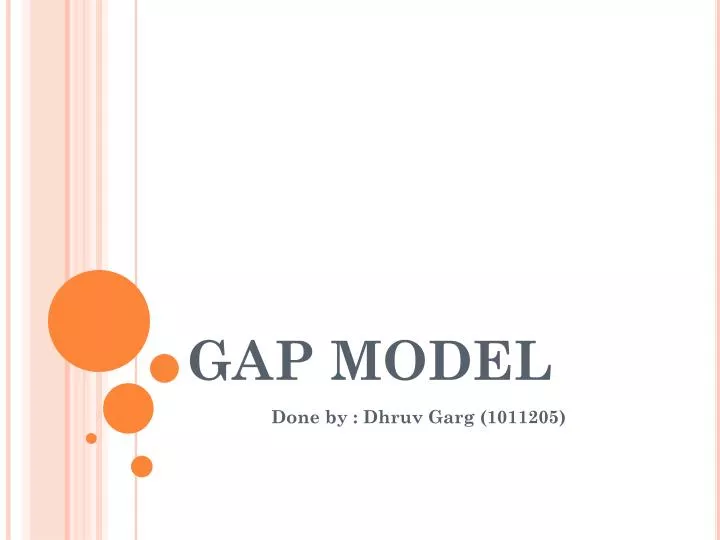 PPT - GAP MODEL PowerPoint Presentation, free download - ID:4024386