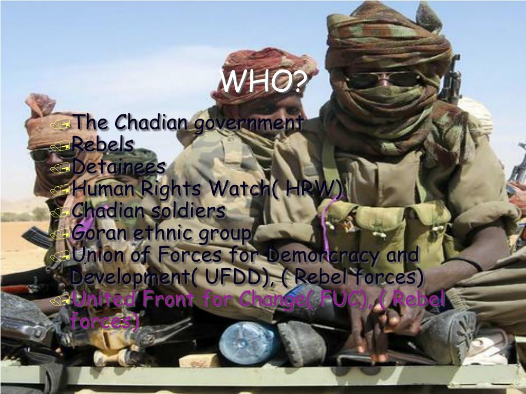 PPT - Human Rights Violations in Chad: Detentions Without Charges ...