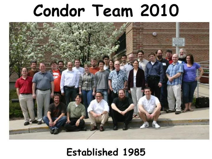 PPT - Condor Team 2010 PowerPoint Presentation, free download - ID:4024559