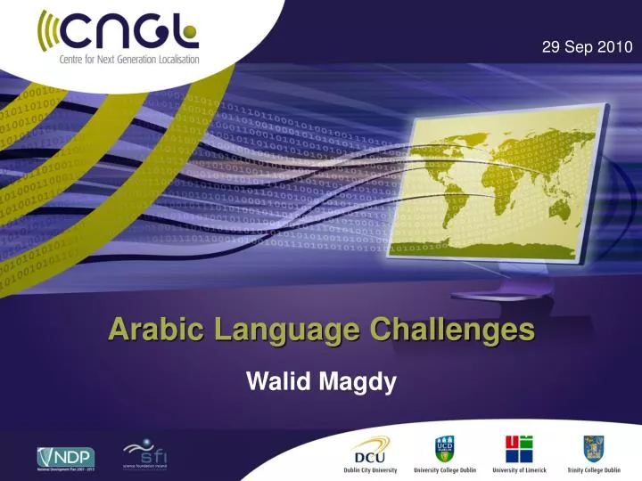 PPT - Arabic Language Challenges PowerPoint Presentation, free download ...