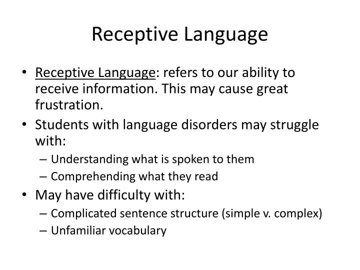 PPT - Speech-Language Impairments PowerPoint Presentation - ID:4027269