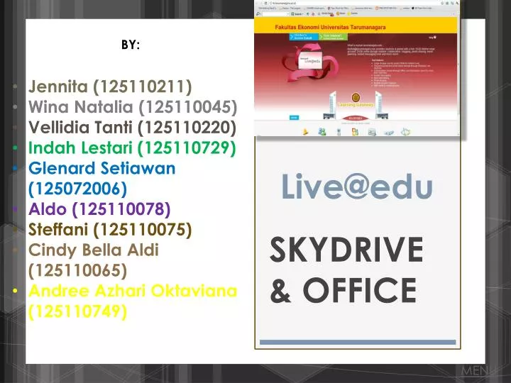 PPT - Live@edu PowerPoint Presentation, free download - ID:4027727
