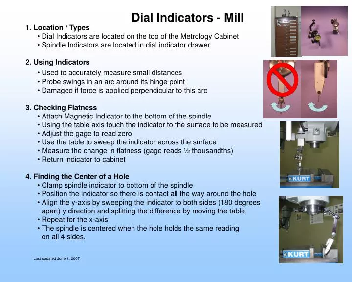 PPT - Dial Indicators - Mill PowerPoint Presentation, free download ...