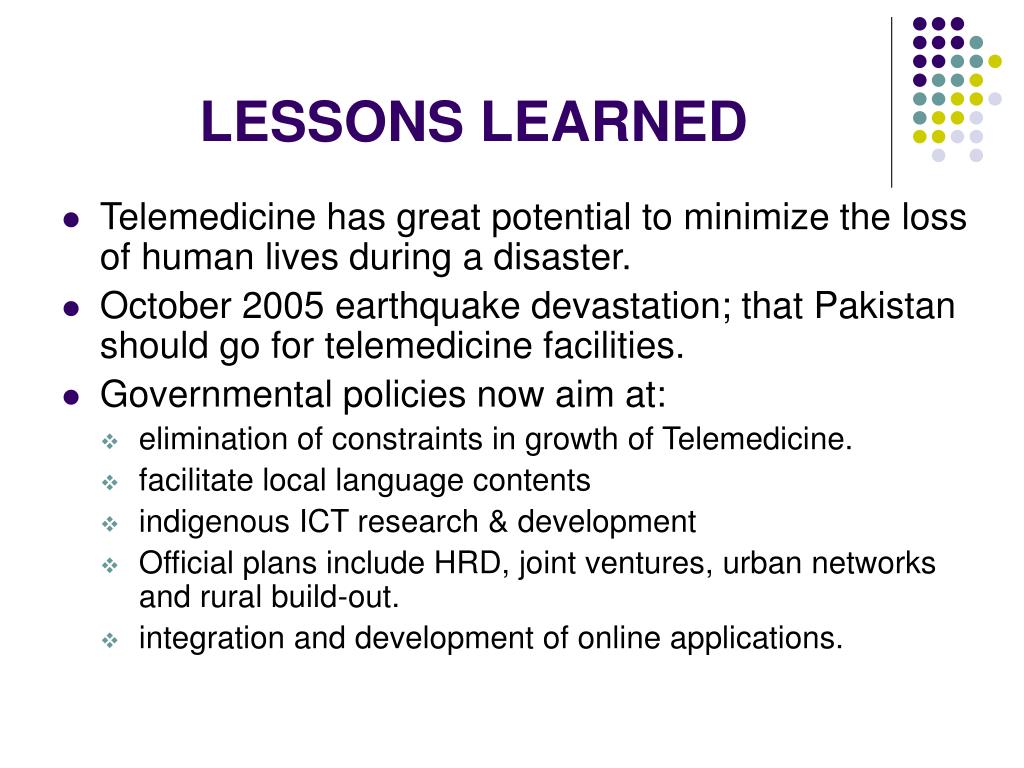 PPT - Role of Telemedicine in Disaster Management PowerPoint ...
