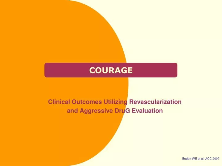 PPT - COURAGE PowerPoint Presentation, free download - ID:4029140