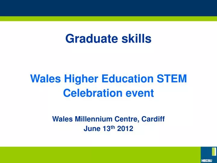 PPT - Graduate skills PowerPoint Presentation, free download - ID:4031282