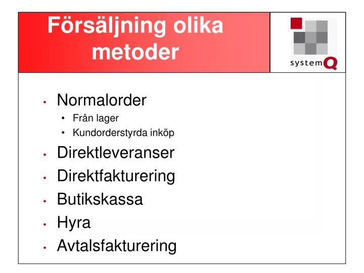 PPT - Försäljning olika metoder PowerPoint Presentation, free download ...