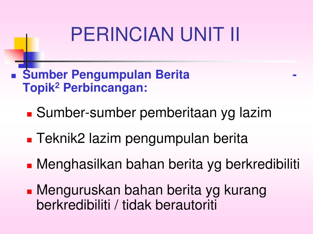 PPT - TEKNIK PENGUMPULAN BERITA (KOJ 3431) Saiful Nujaimi Abdul Rahman ...