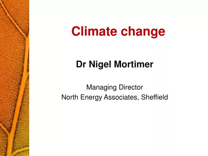 PPT - Climate change PowerPoint Presentation, free download - ID:4032564