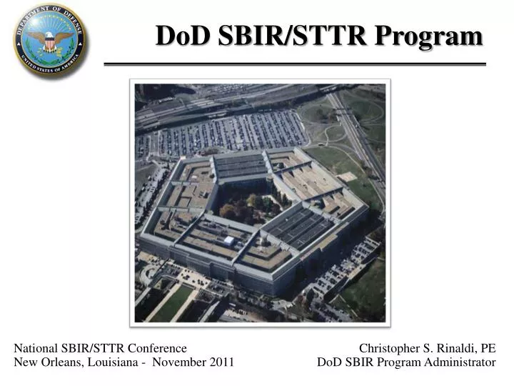PPT - DoD SBIR/STTR Program PowerPoint Presentation, free download - ID ...