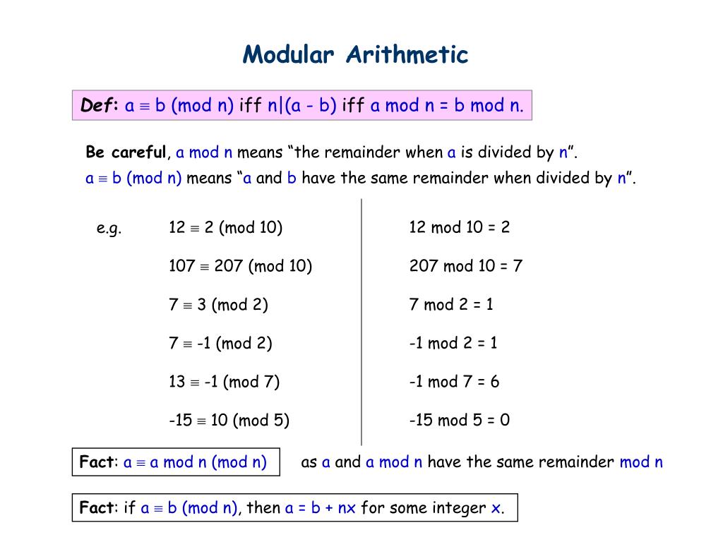 PPT Modular Arithmetic I PowerPoint Presentation Free Download ID PPT Modular Arithmetic I PowerPoint Presentation Free Download ID